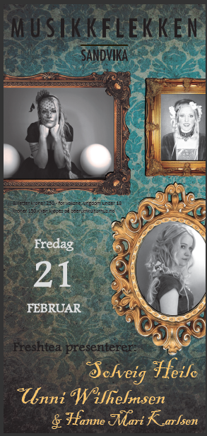 New trio with Sol Heilo (Katzenjammer) and engineer Hanne